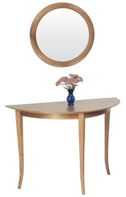 Cherrystone Furniture | Hardwood Furniture Store in MA - Demilune Table