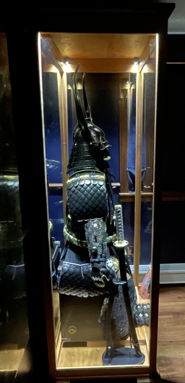 Cherrystone Furniture - Samurai Display Cherry Cabinet